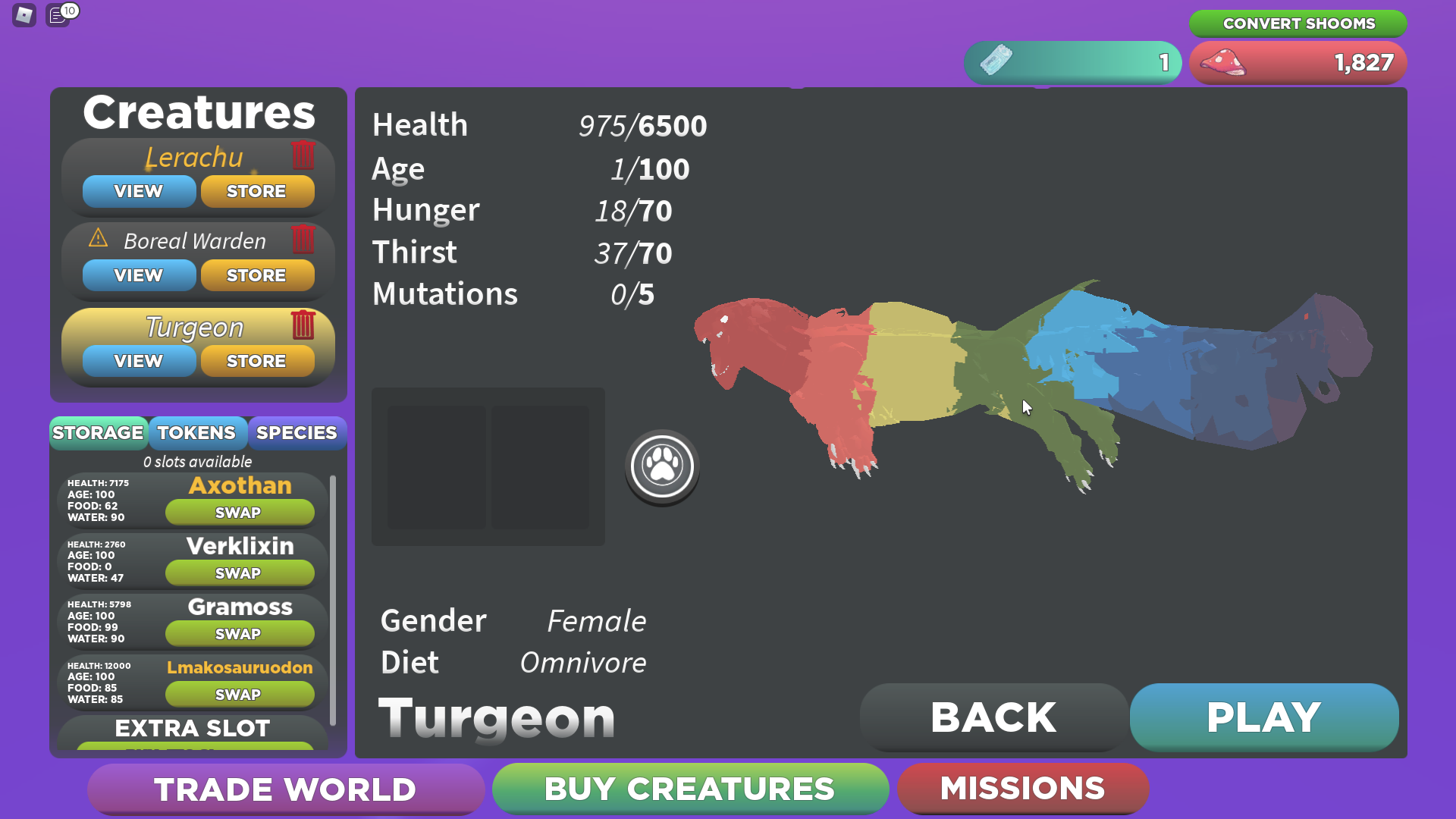 Creatures of Sonaria: Special Skins | mpp.community
